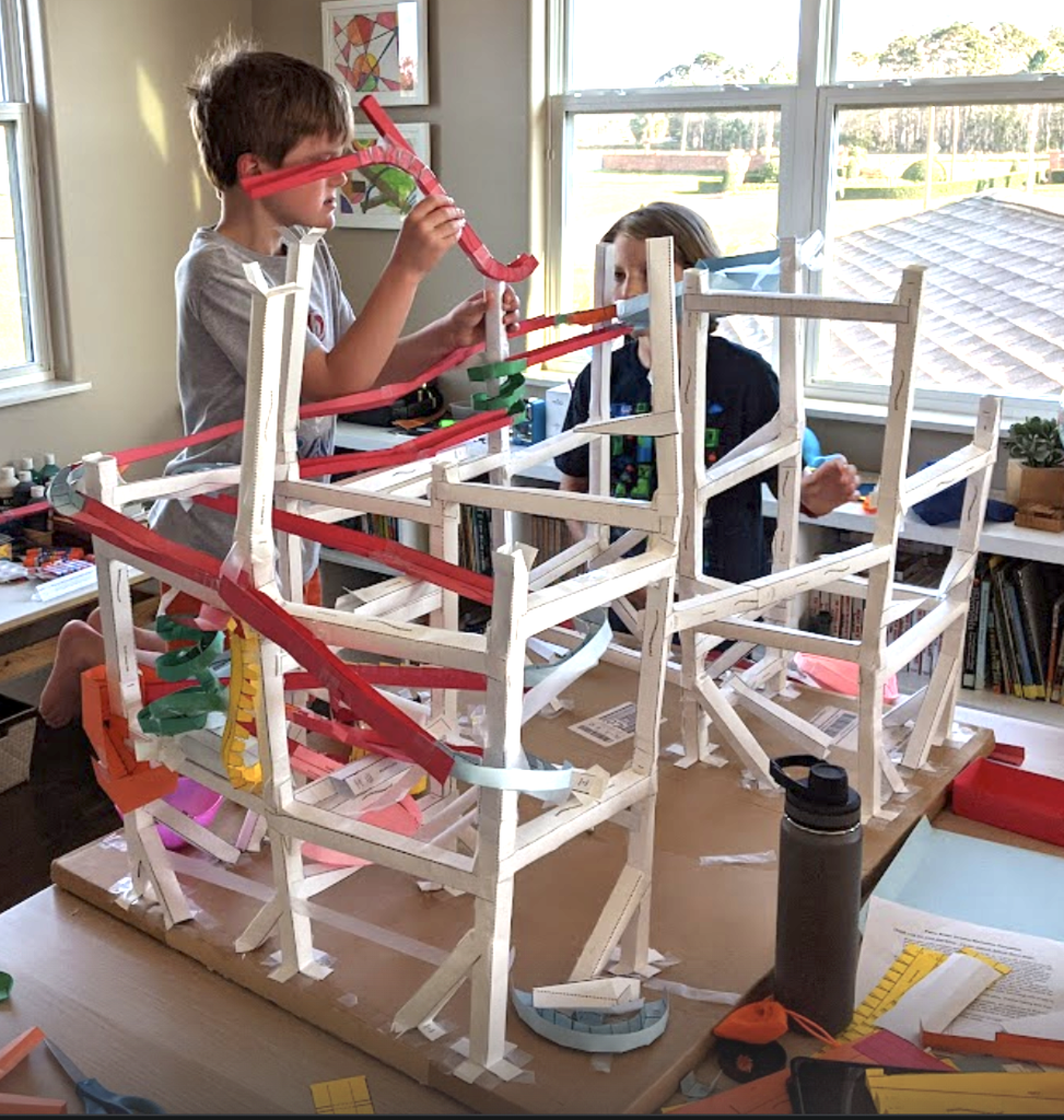 Paper Roller Coasters | Maker Faire Orlando
